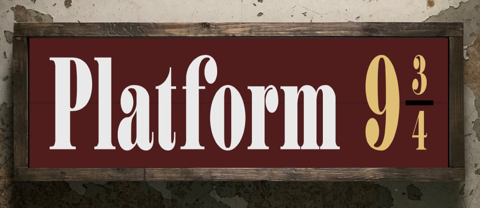 Platform 9 3/4 – Magnolia Signs